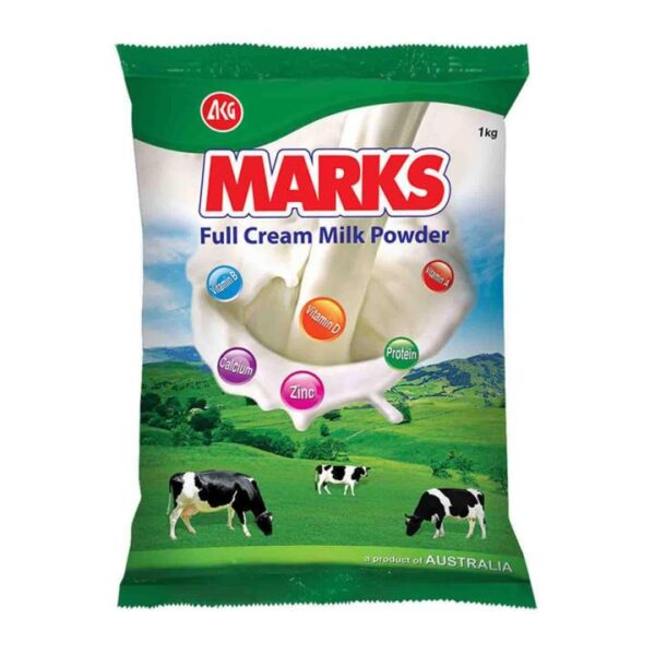 Marks Full Cream Milk Powder Poly 1kg – Buy Groceries Online in ...